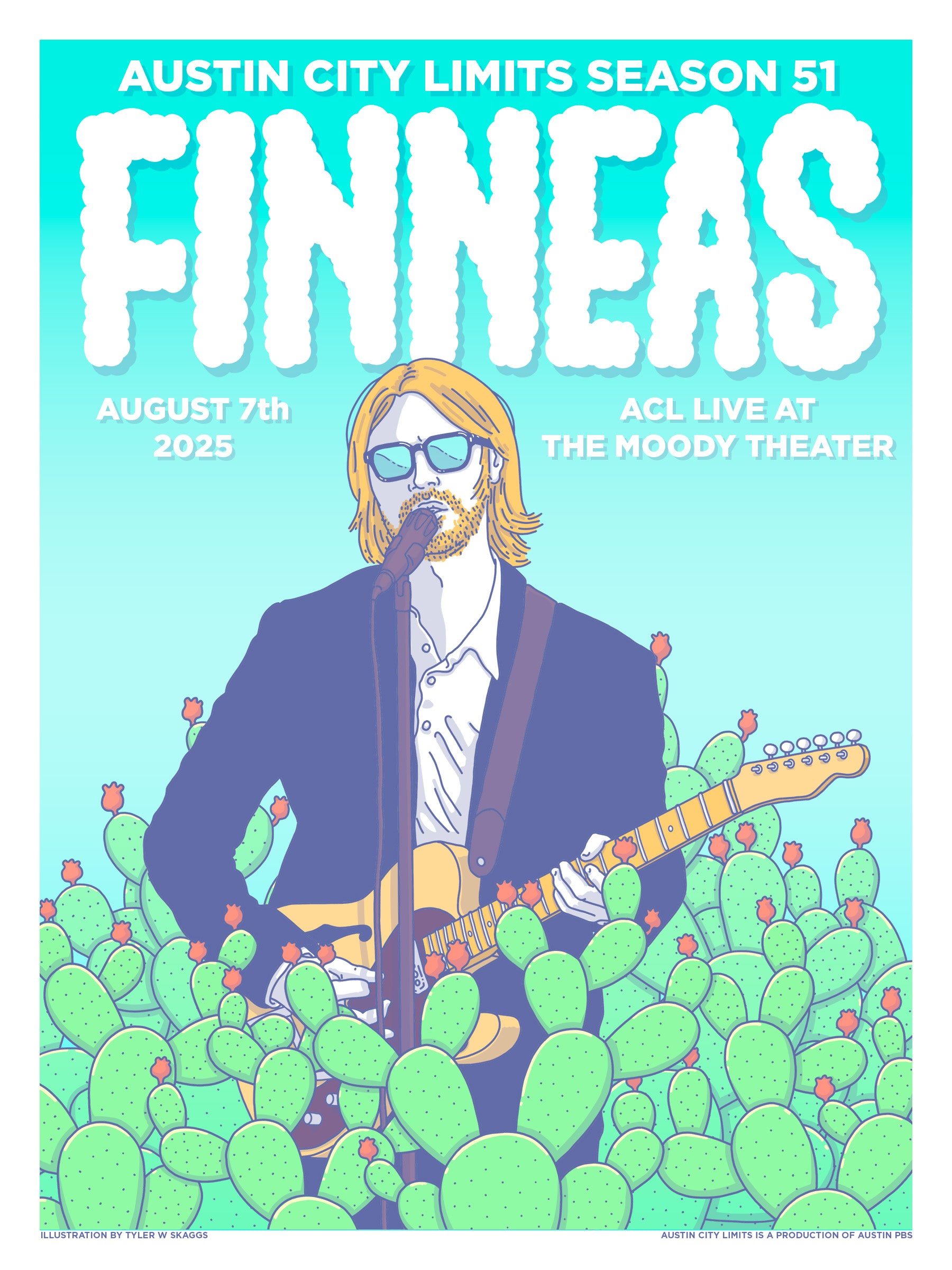 S51 - FINNEAS POSTER – Austin City Limits